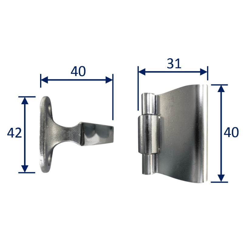 Stainless Steel Door Retainer - Keeps Doors Firmly In Position - Boat ...