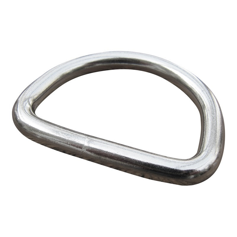 Stainless Steel D-Rings, Welded And Polished in 316 Marine Grade Stain ...