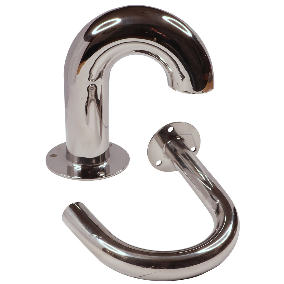 Stainless Steel Gooseneck Air Vent Available in 2 Sizes - Boat Fittings
