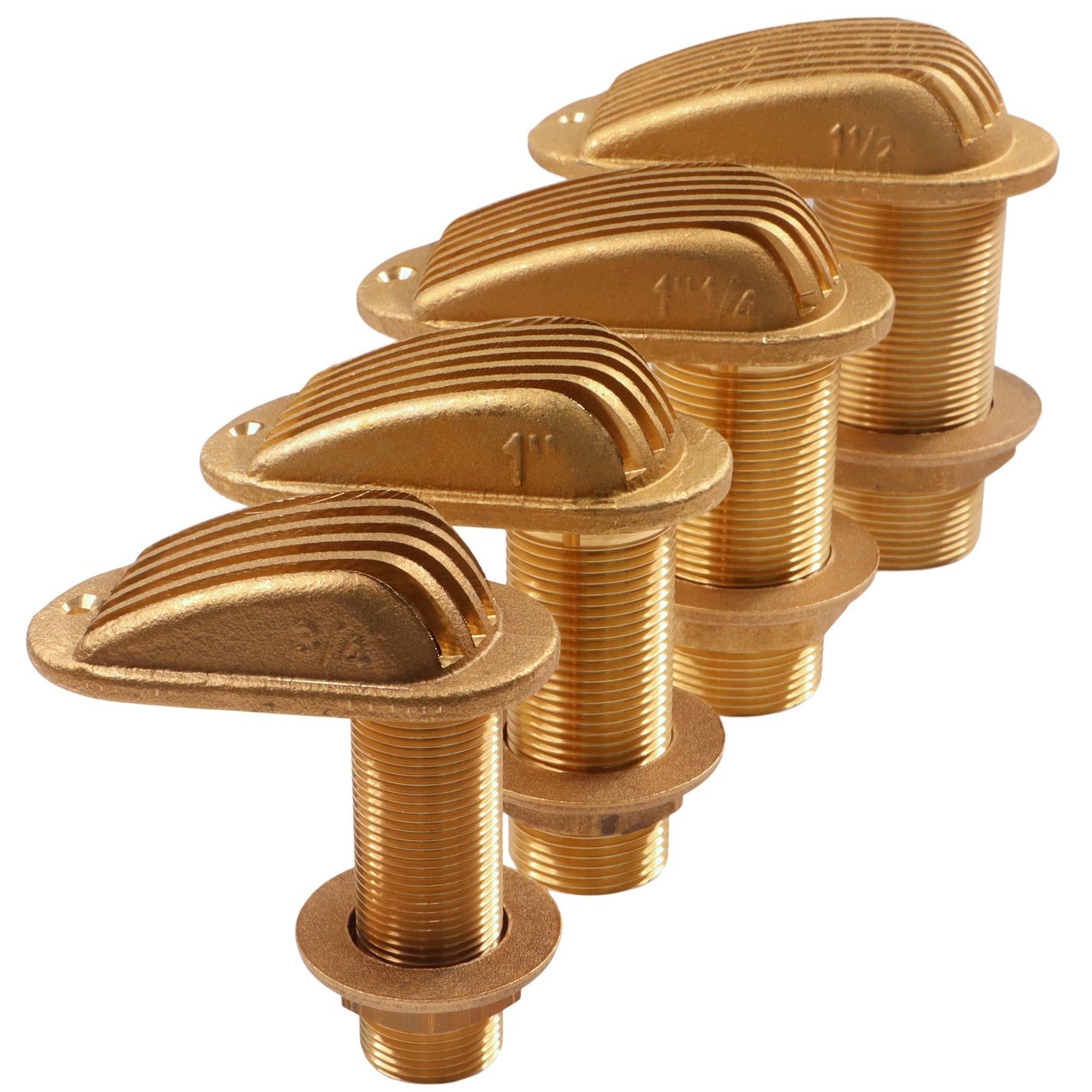 Brass Grated Water Intake Fitting With Matching Washer & Nut – BSP Thr ...