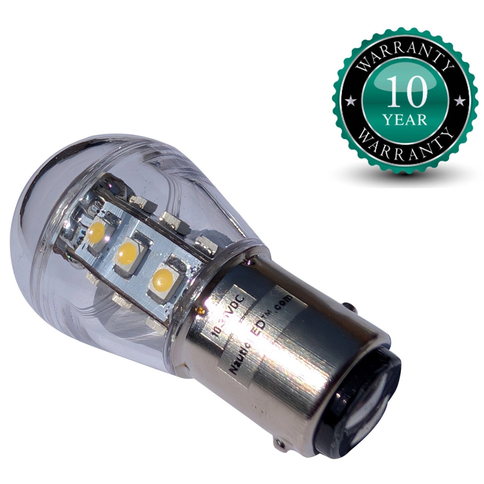LED Bulb By NauticLED – Bay15D Fitting – Natural White – 135 Lumen ...