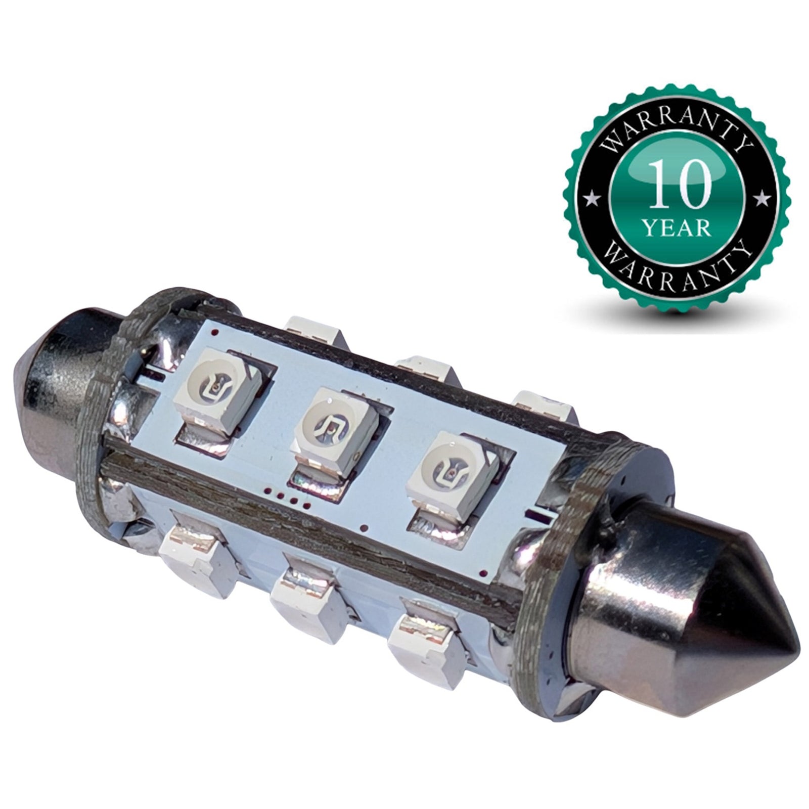 LED Bulb By NauticLED – Festoon (42mm) Fitting – Red (Port) – 85 Lumen ...