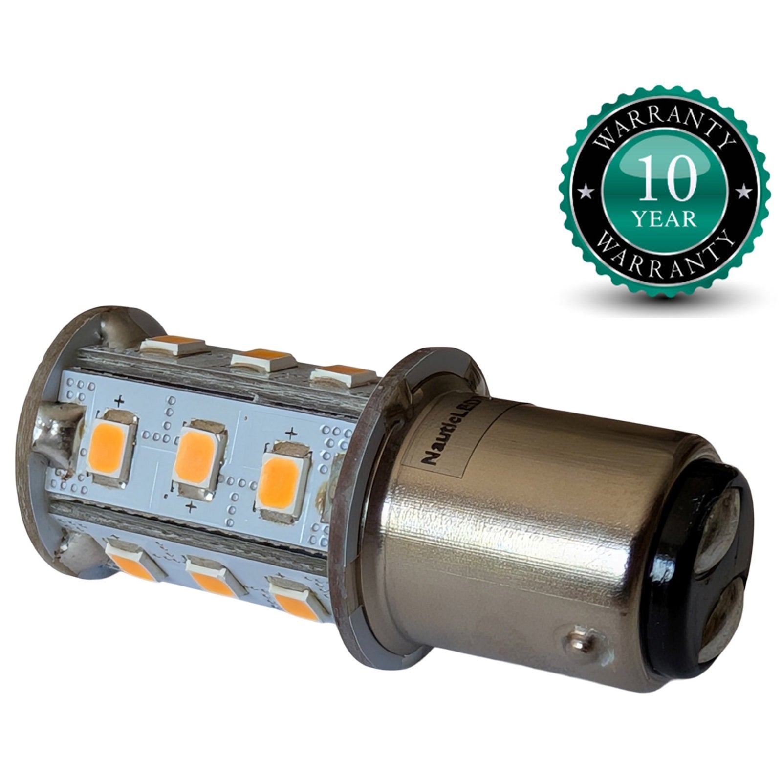 LED Replacement Bulb By NauticLED – Ba15D Fitting – Warm White – 210 L ...