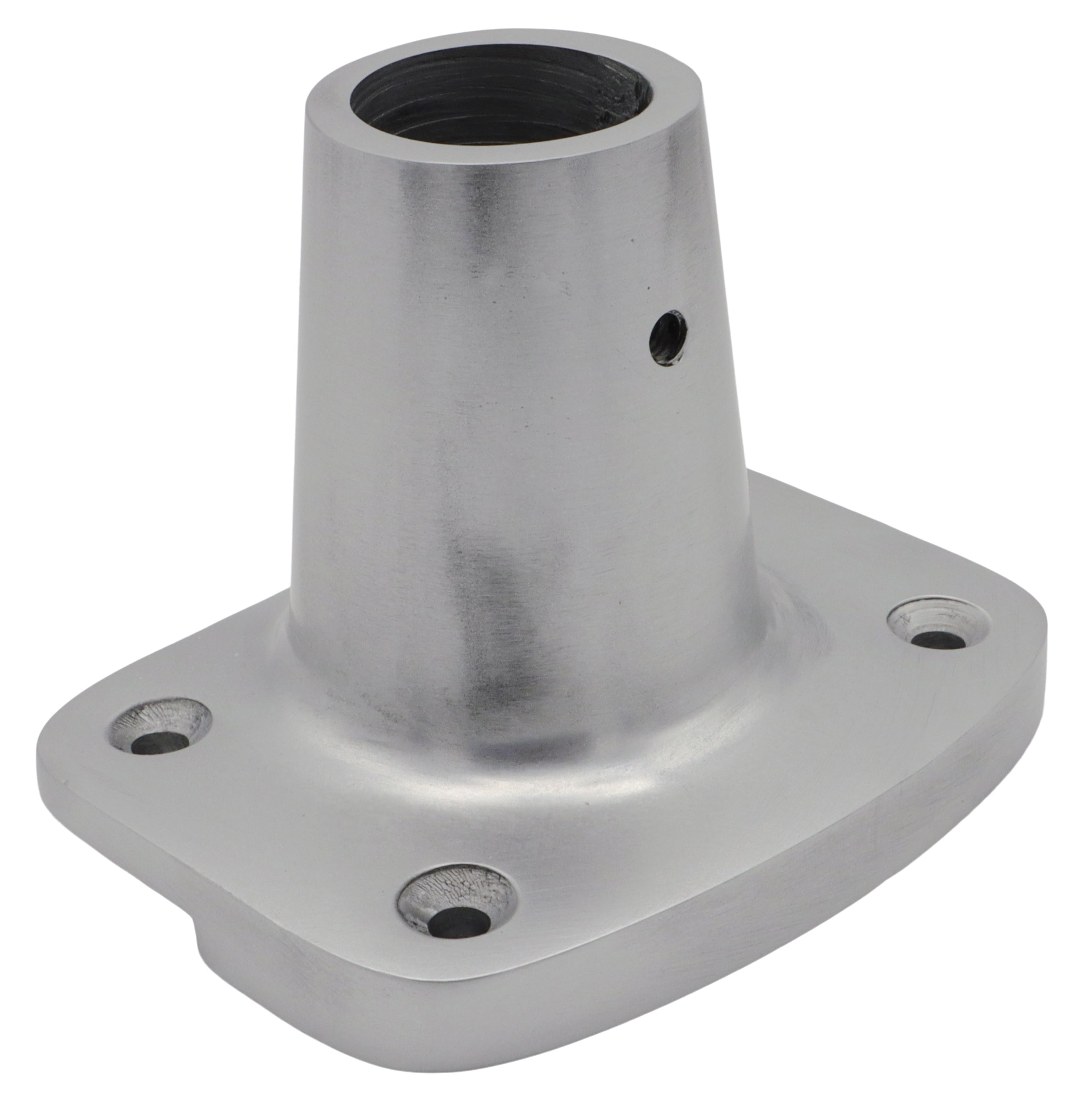 Anodized Aluminium Stanchion Base - Diameter 25mm - 7 Degree Slope ...