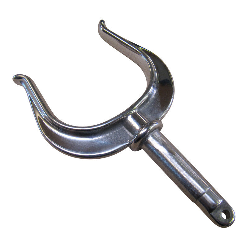 Oarlock / Rowlock, Dinghy Oar Support, In Stainless Steel - Boat Fittings