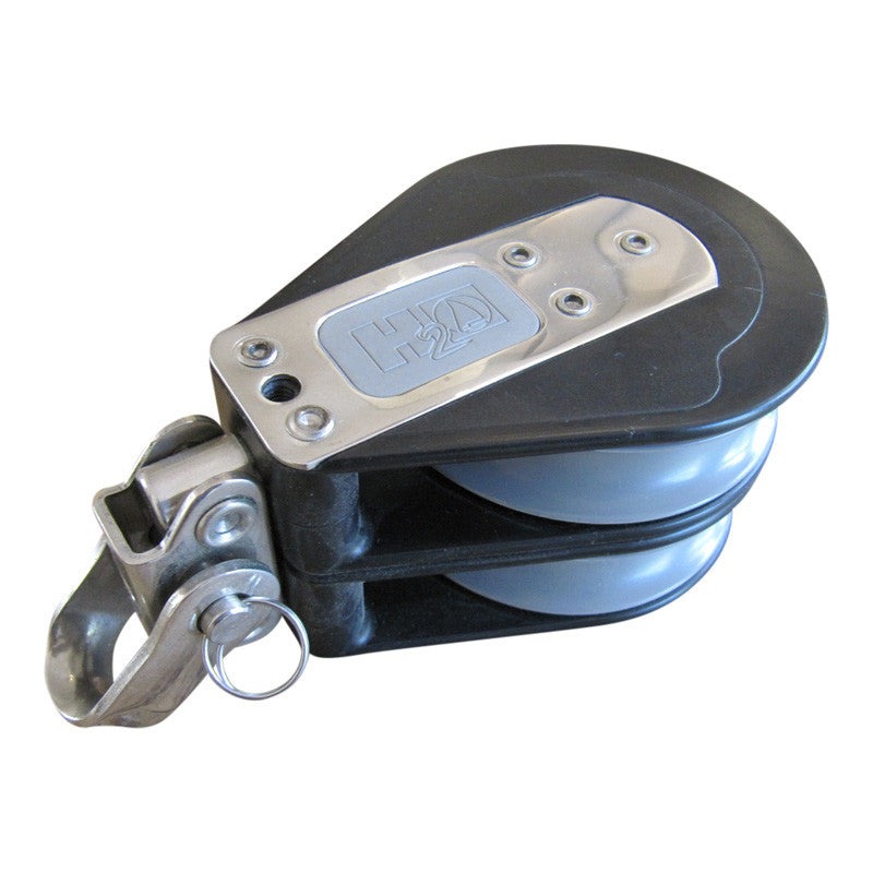 Double Pulley Block - Boat Fittings