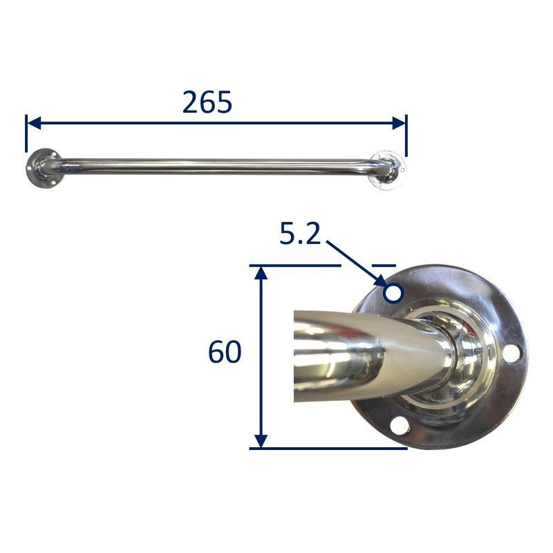 Stainless Steel Hand Rail, Boat Hand Rail, Grab Handle - Boat Fittings