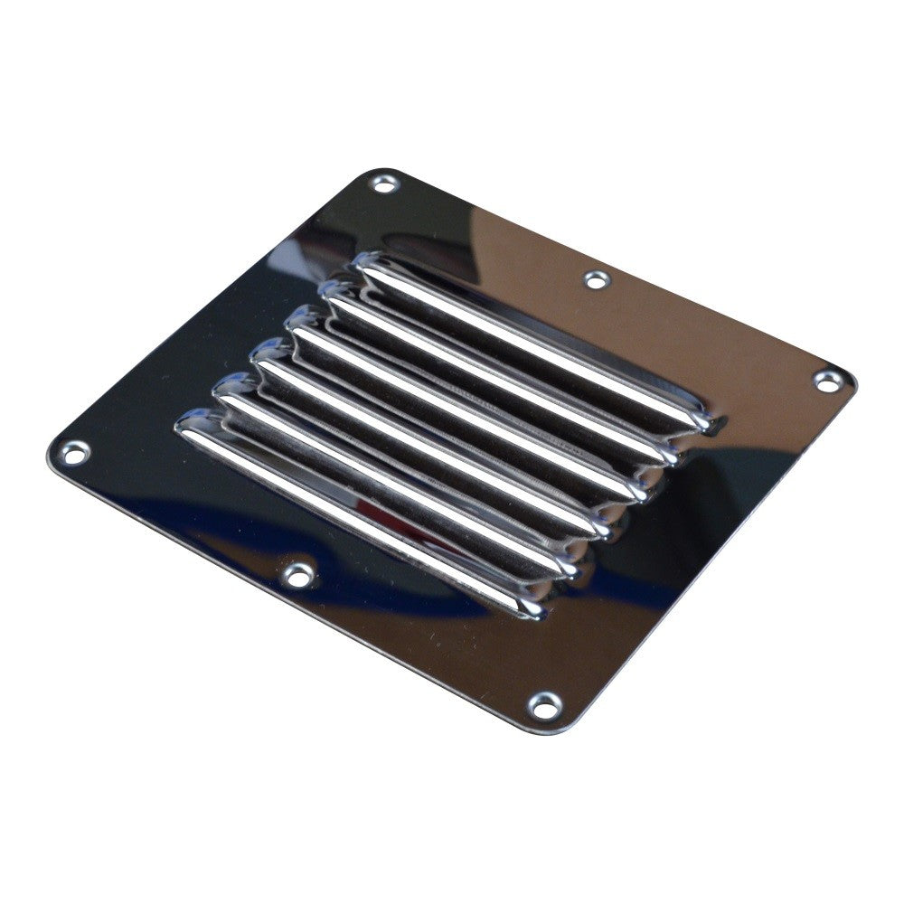 Slotted Vent 127x115mm 316 Stainless Steel, Marine-Grade - Boat Fittings