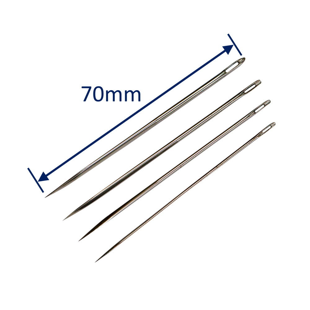 4 Sizes Sail-Makers Repair Needles, Assorted Sizes - Boat Fittings