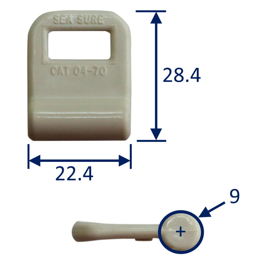 Sail Shackles & Sliders - Boat Fittings