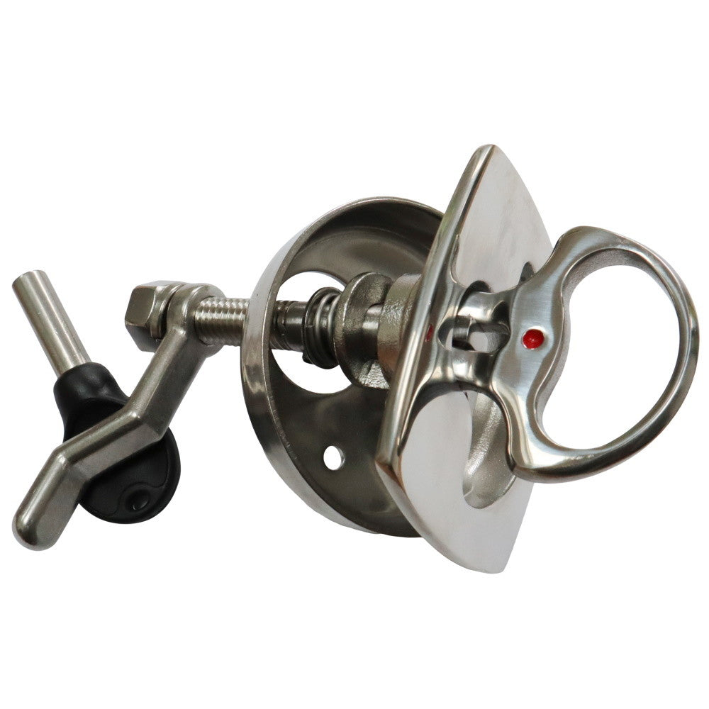Boat Hatch Lock-Down Handle With Twist Lock Action And Locking Key ...