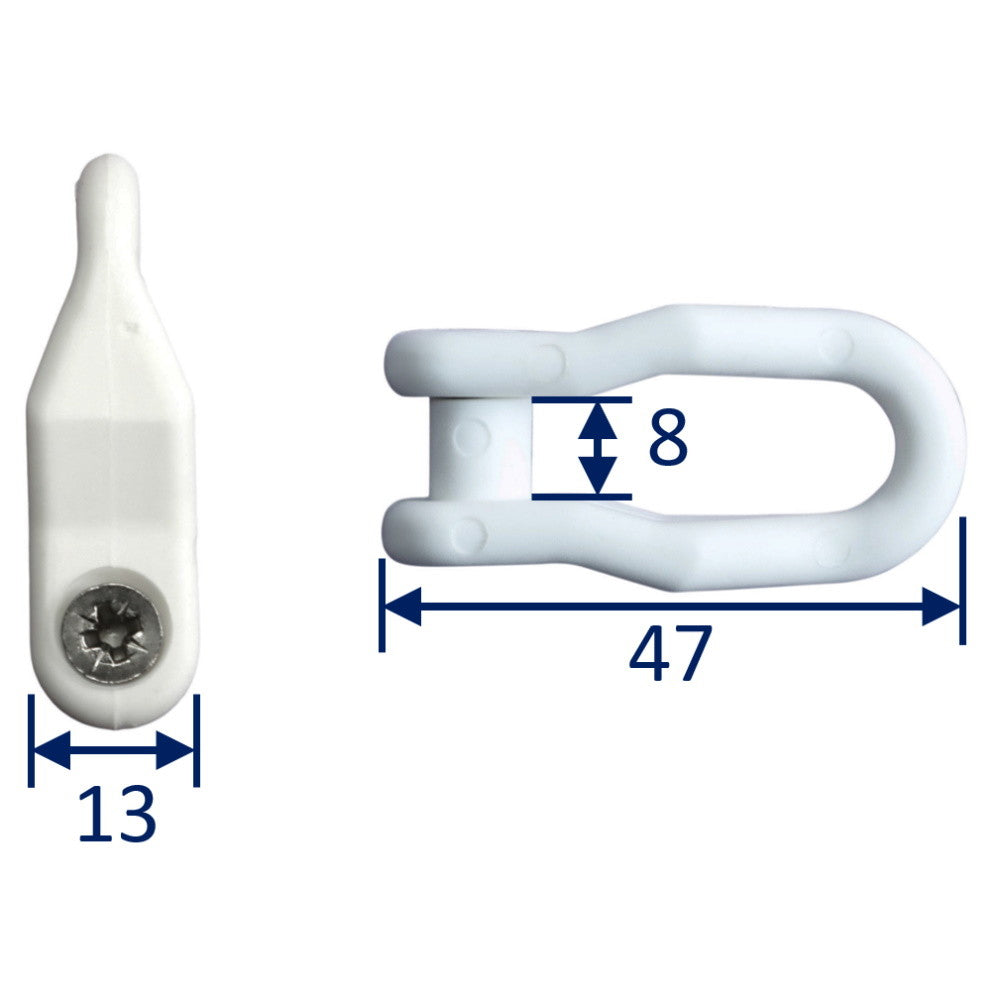 Sail Shackles & Sliders - Boat Fittings