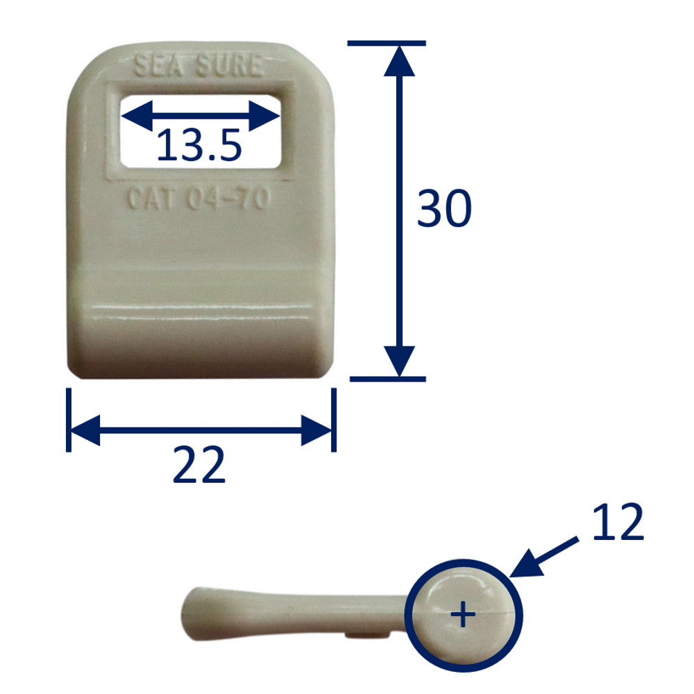 Sail Shackles & Sliders - Boat Fittings