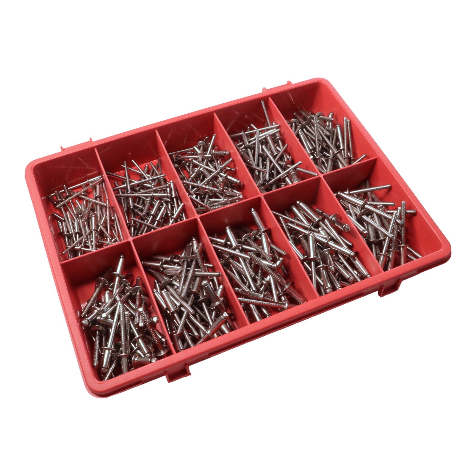 Rivet Set 600Pcs Stainless Steel Rivets With Washer Assortment Kit 8 ...