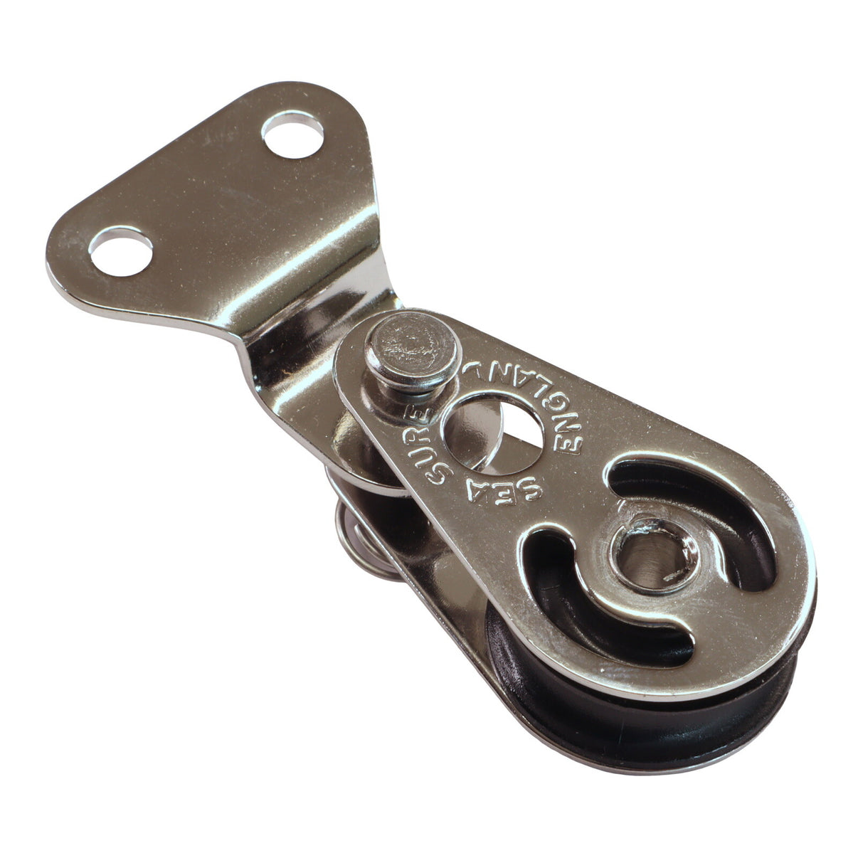 Stainless Steel Small Pulley Block, With Screw Mounting Plate - Boat ...