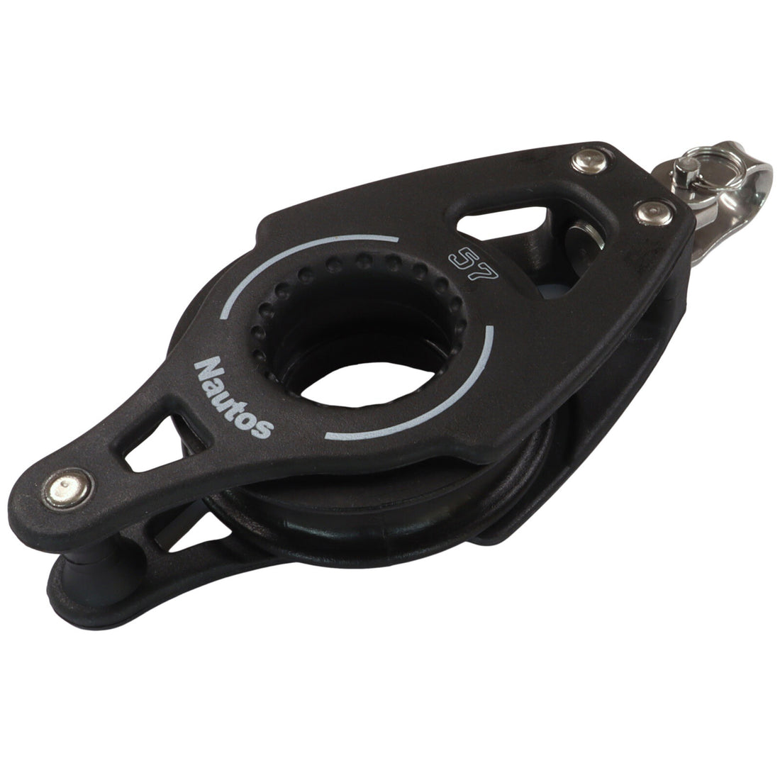 Nautos Organic 57 Single Swivel Sailing Pulley Block With Becket & Bal ...