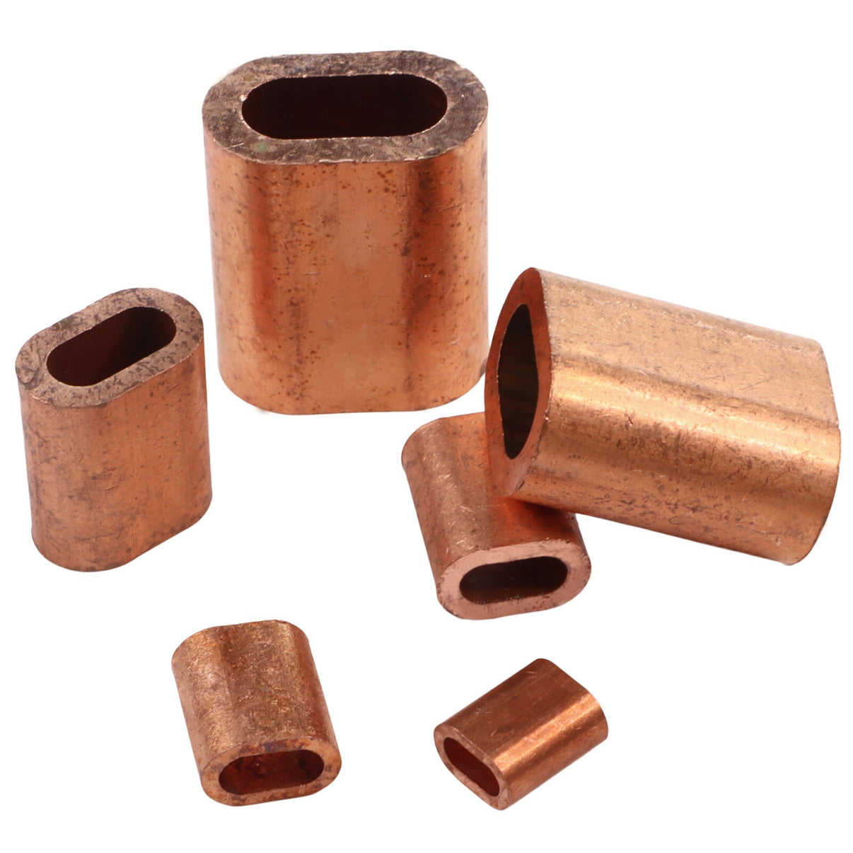 Copper Wire Rope Ferrules - Boat Fittings