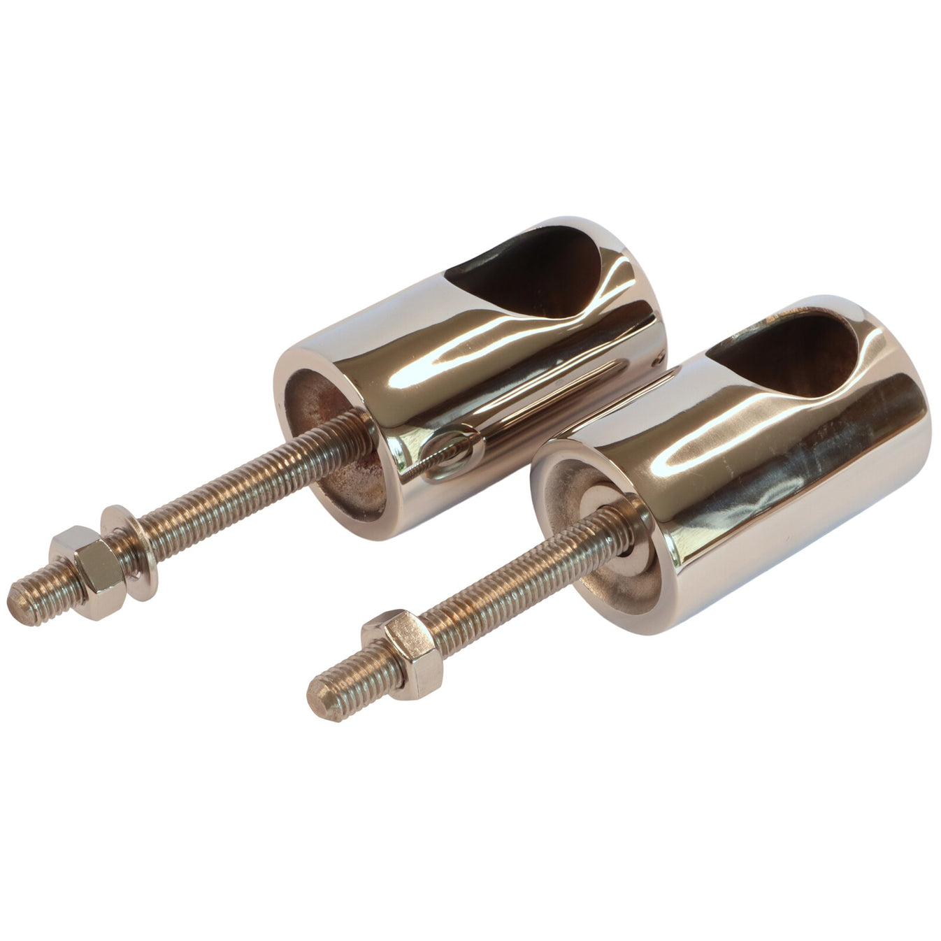 Handrail Tube End Fitting With External Thread - Sizes To Fit 22mm And ...
