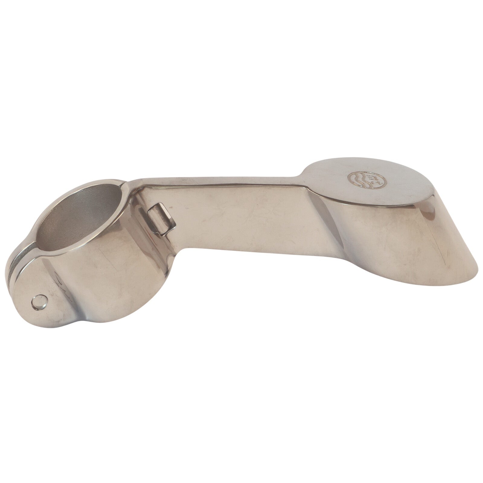 Stainless Rail Clamps Railing Clamps Round 63x45mm SS316 – Grey