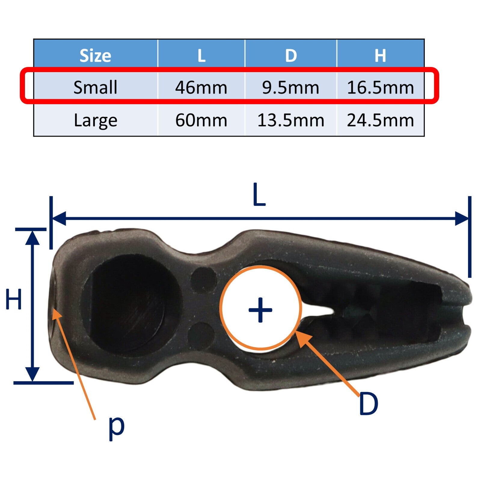 Quick Release Clips For Bungee Cord / Elastic Shock Cord Adjustable El ...